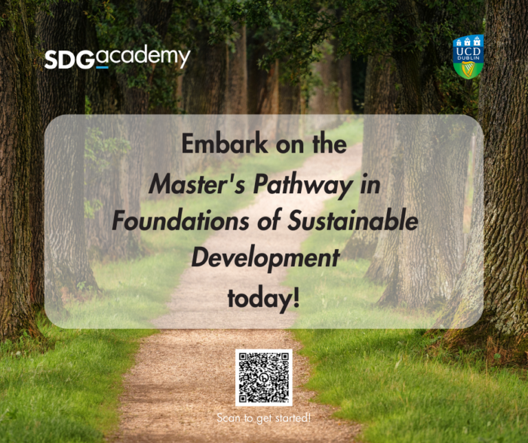 SDG Academy and University College Dublin launch new Master’s Pathway ...